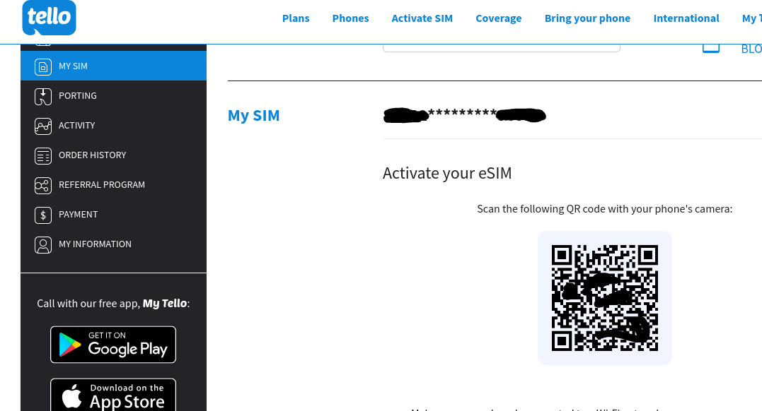 【アメリカ格安SIM】telloのeSIM変更手続き【スマホ機種変】【スクショ付き】【MNP】 – アメリカ小学生の今日も大事件